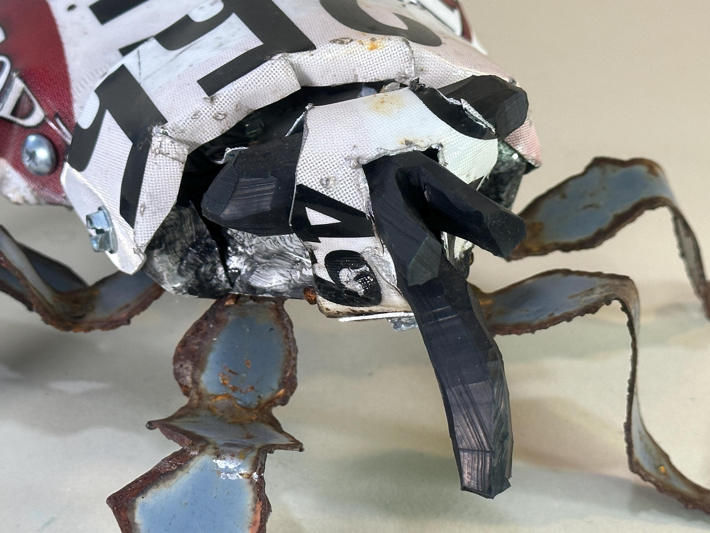 Found Object Beetle Bug Assemblage Sculpture - Etsy