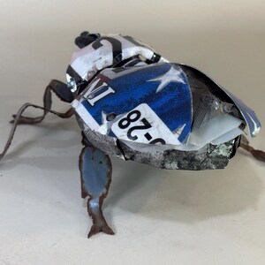 Found Object Beetle Bug Assemblage Sculpture - Etsy