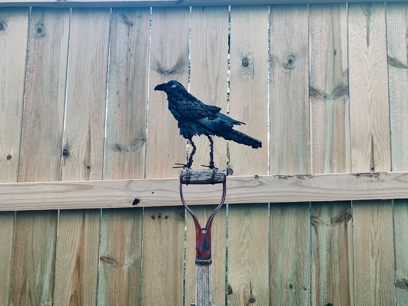 Tired Crow or Raven Made From Upcycled Bike Tires - Etsy