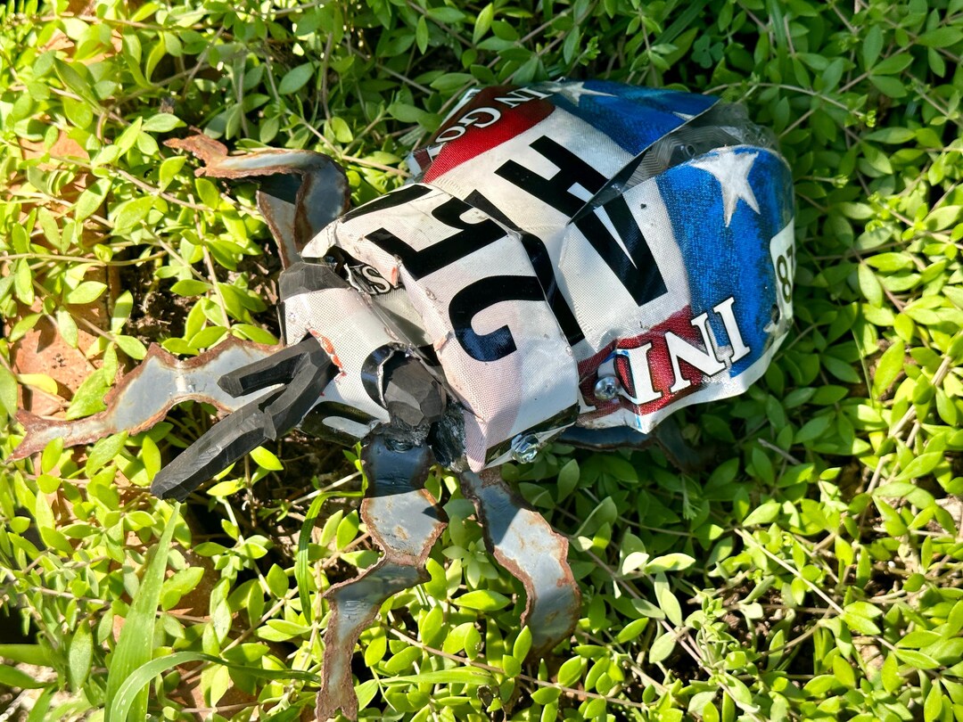 Found Object Beetle Bug Assemblage Sculpture - Etsy