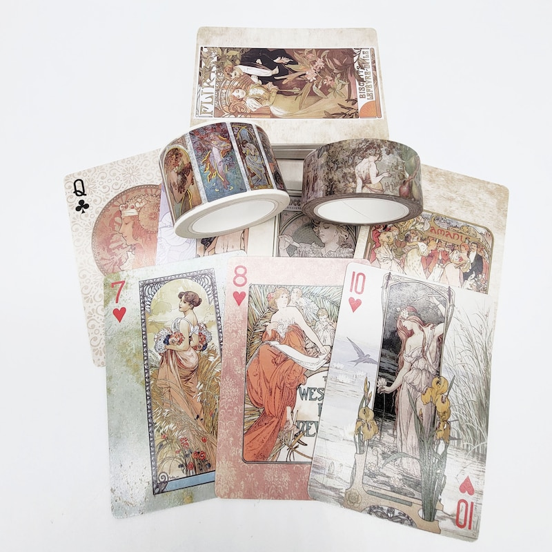 Art Deco Playing Cards - Etsy