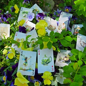 Forest Garden Fairies Magical Playing Cards Deck for Games, Crafts ...