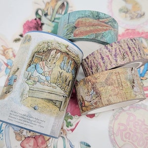 Peter Rabbit Deluxe Washi Tapes, Die Cut Stickers, Scrapbook S for ...