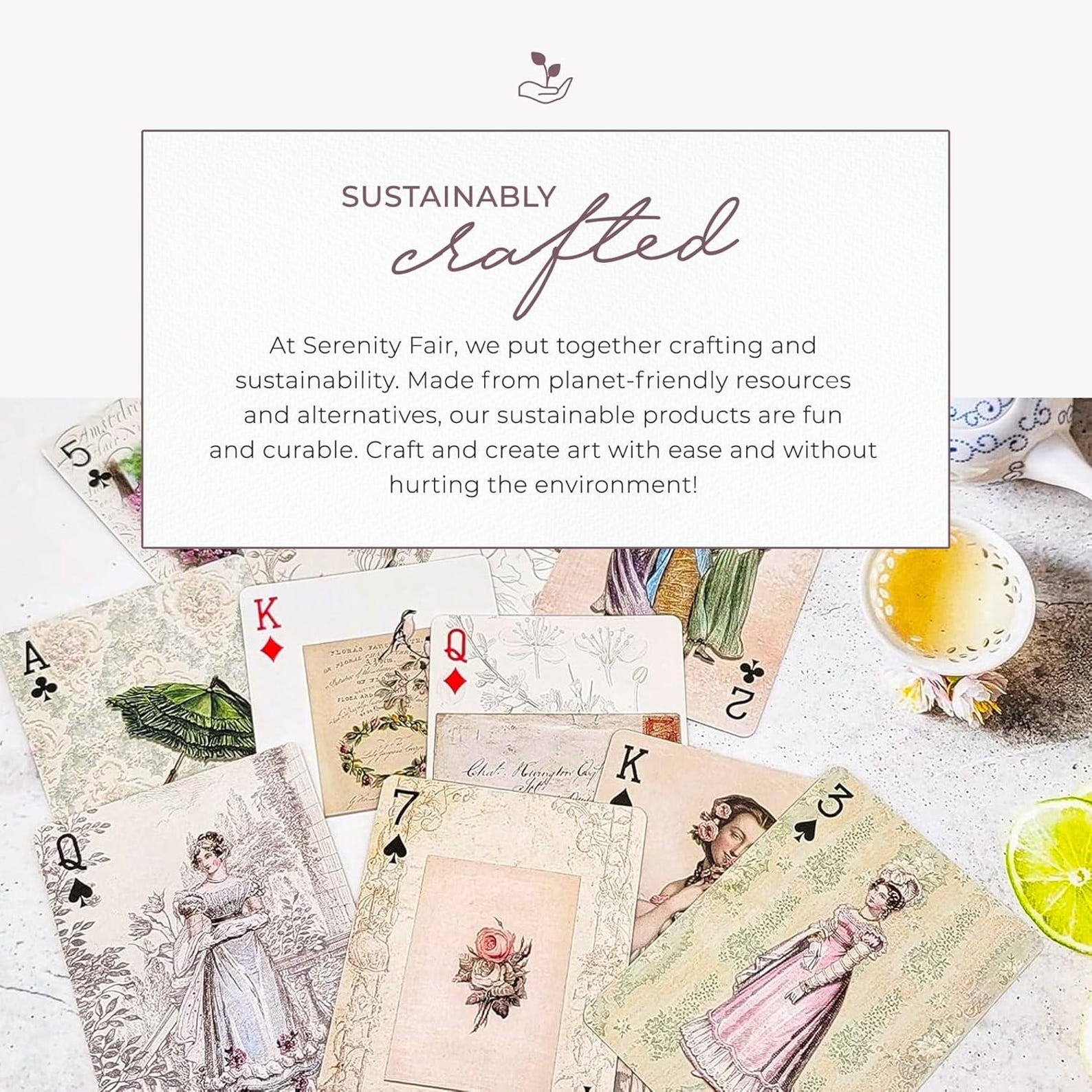 Jane Austen Romantic Historical Playing Cards Deck for Games, Tea Party ...
