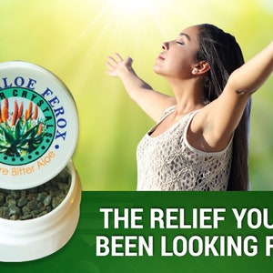 ALOE FEROX BITTER Crystals, Digestive Bitters, Herbal Detox. South ...