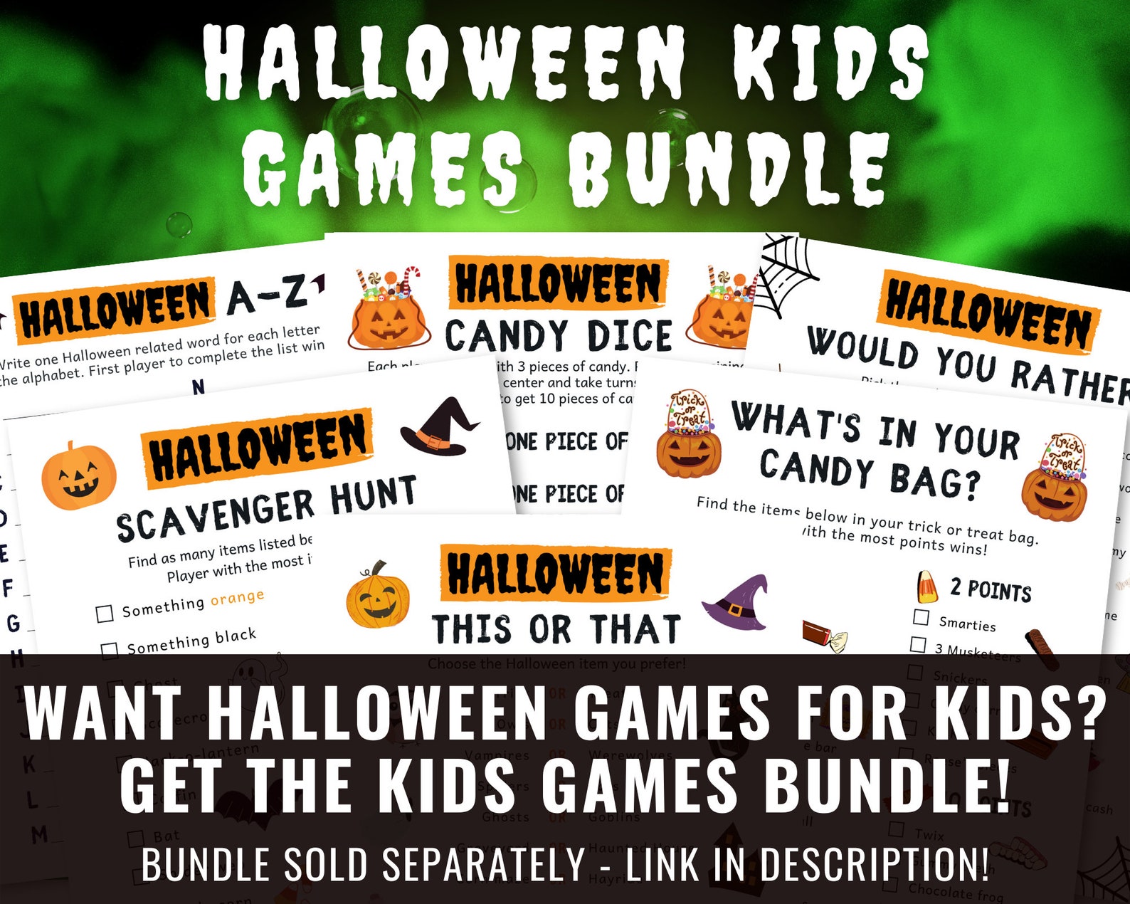 Halloween Have You Ever Game, Halloween Party Game for Adults ...