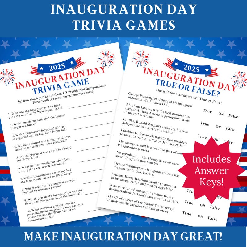 Trump Inauguration Gifts - 60+ Gift Ideas for 2025
