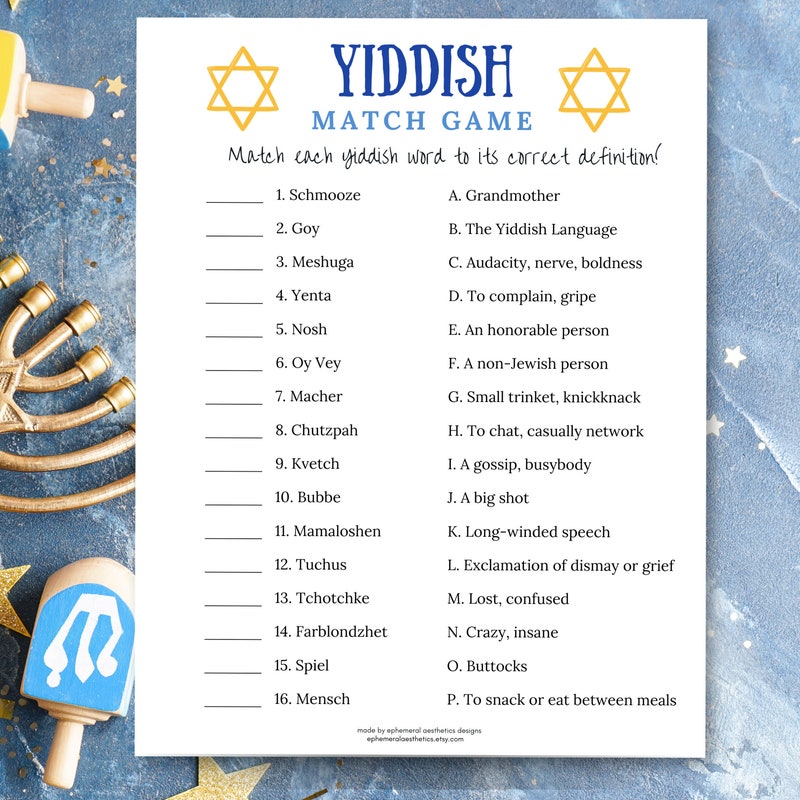 Jewish Printable - Etsy