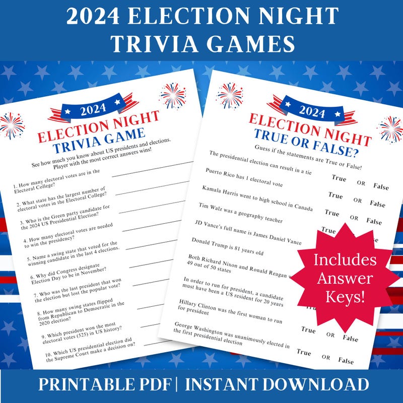 Trivia Night Decor - Etsy