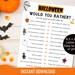 Halloween Would You Rather Game, Halloween Kids Party Game, Halloween ...