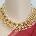 Indian Jewelry, Kempu Jewelry,fashion Jewelry, Ruby, Emerald, Brides ...