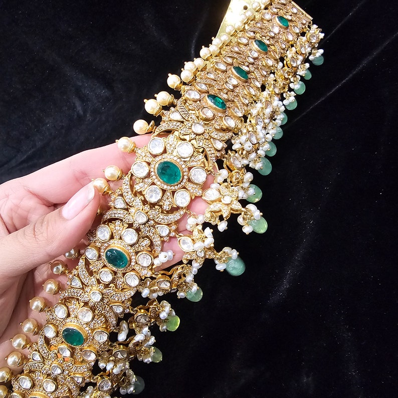 92.5 Silver Vaddanam, South Indian Style Vaddanam, Traditional Waist ...