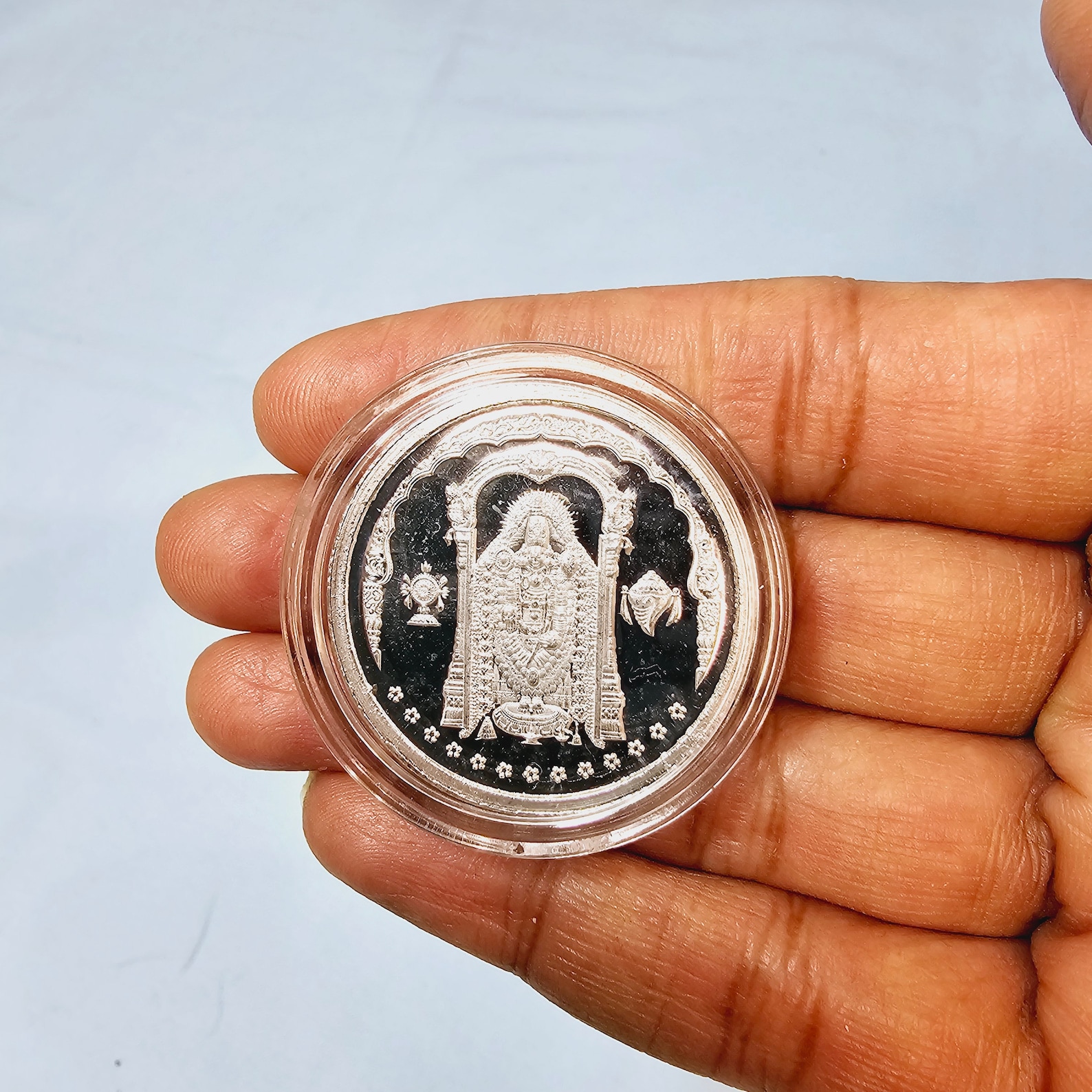 Pure Silver Coins, 10gm Coins Packed in Cards/ Capsule, Gifting Silver ...