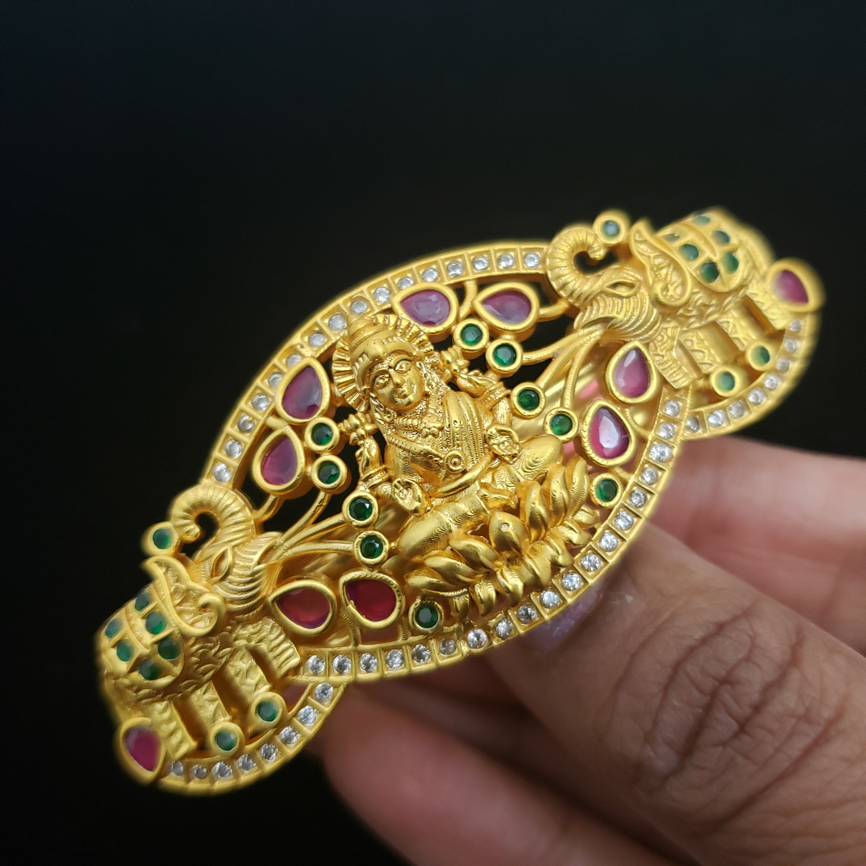 Indian hair clipsGold covering Hair clip Wedding | Etsy