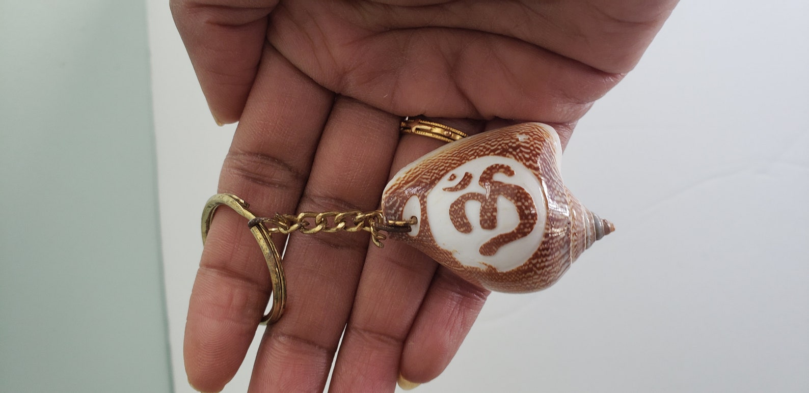 Shell Key Chains OM Shell Key Chains From India Beach - Etsy