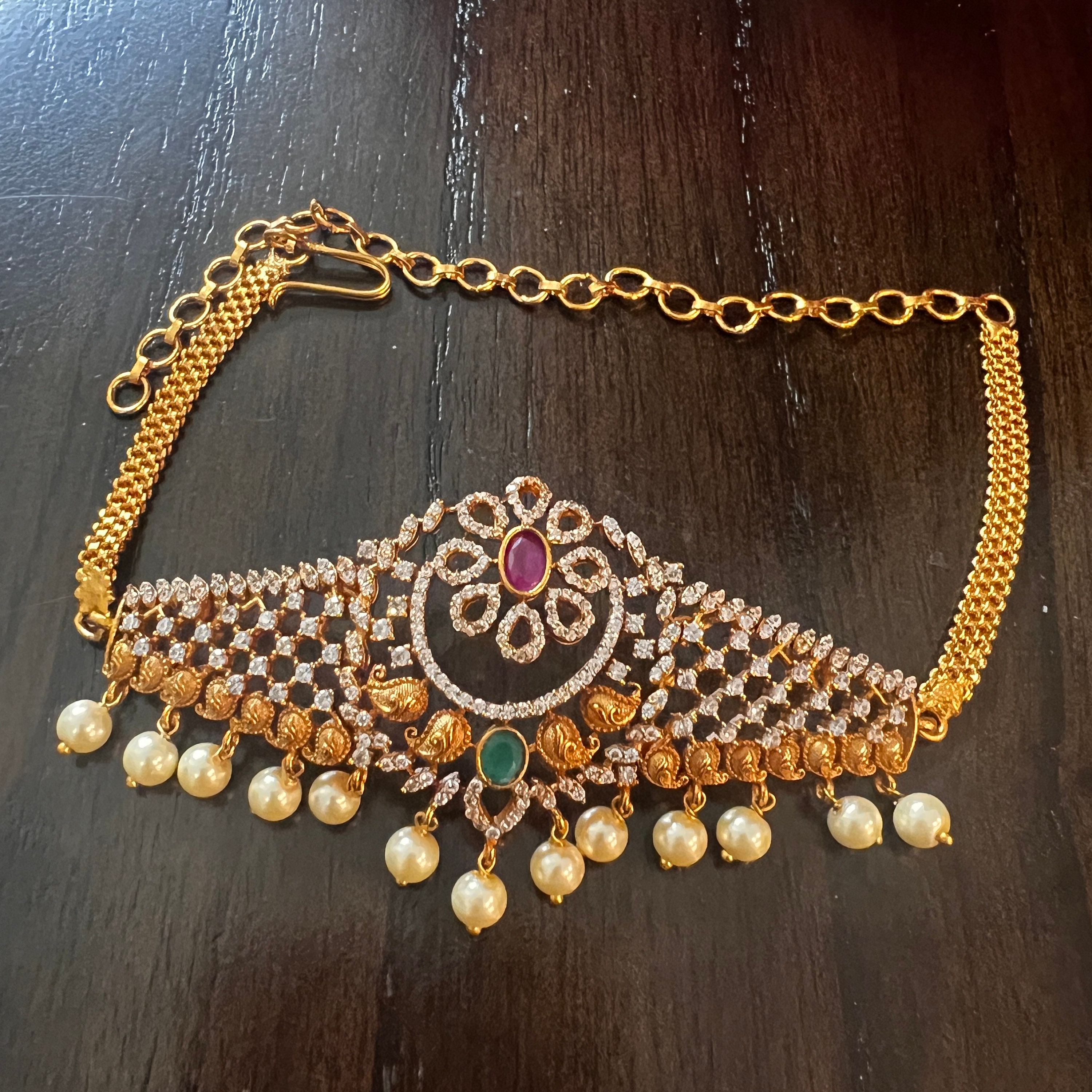 2 in 1 armlet and choker gold store