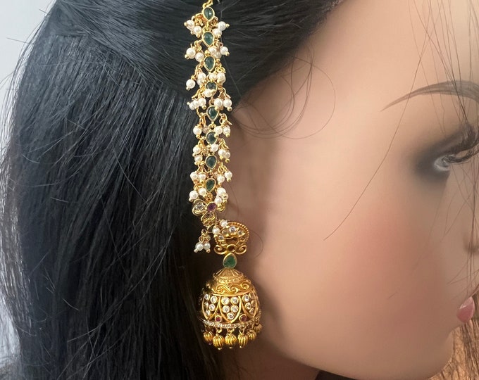 Matilu, Earring Extensions, Ear Chains, Ear Chains, Traditional Ear ...
