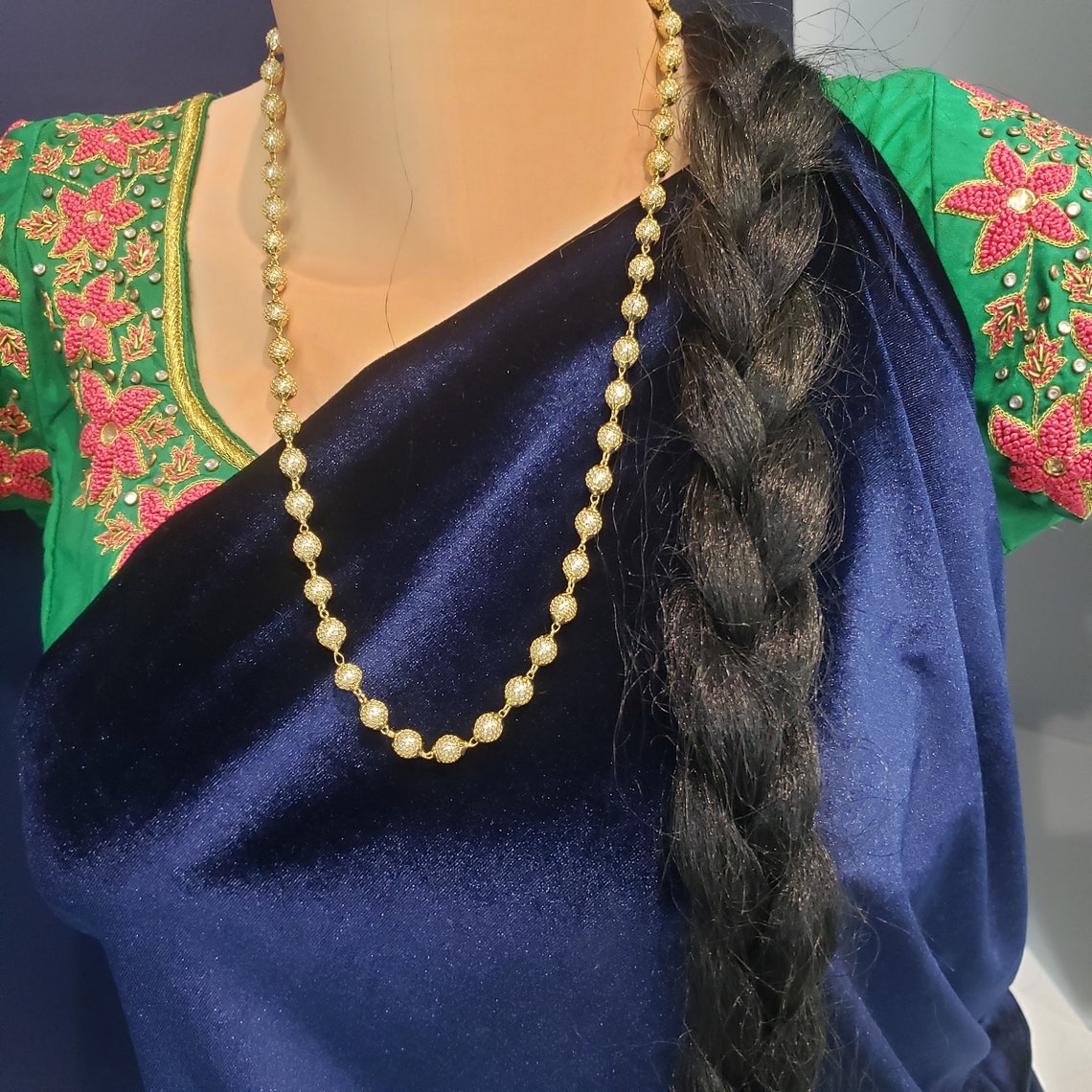 Net Pattern Pearl Necklace, High Quality Semi Precious Pearls, Suitable ...