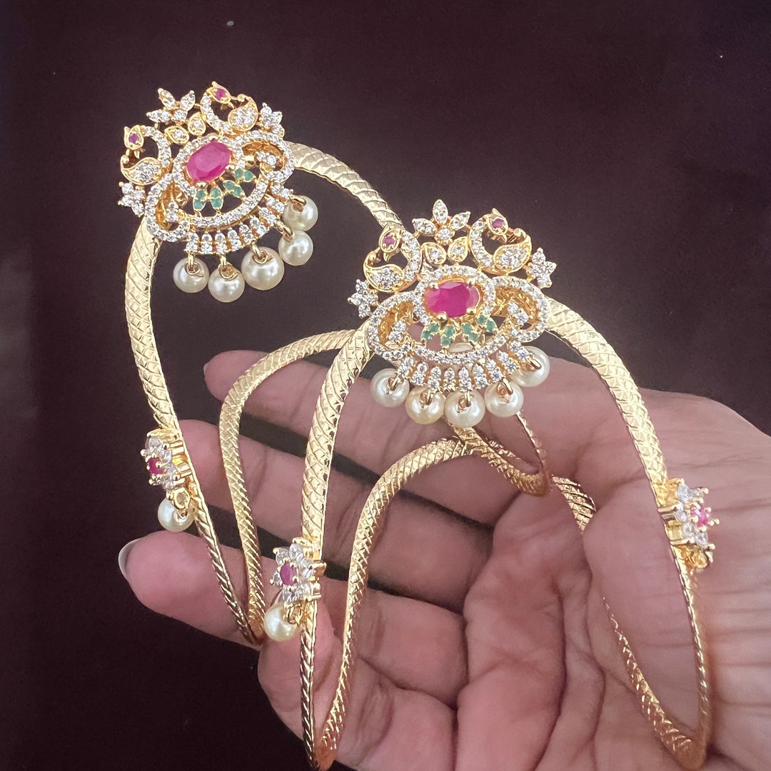 3-5 Yrs Old Armlets/baaju Bandh/ara Vanki, Matt Finish Armlet ...