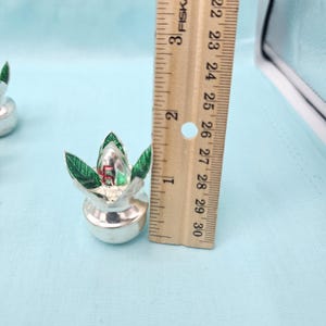 Small Silver Kalasham, Enamel Pooja Decor, Return Gift (12gm) - Etsy