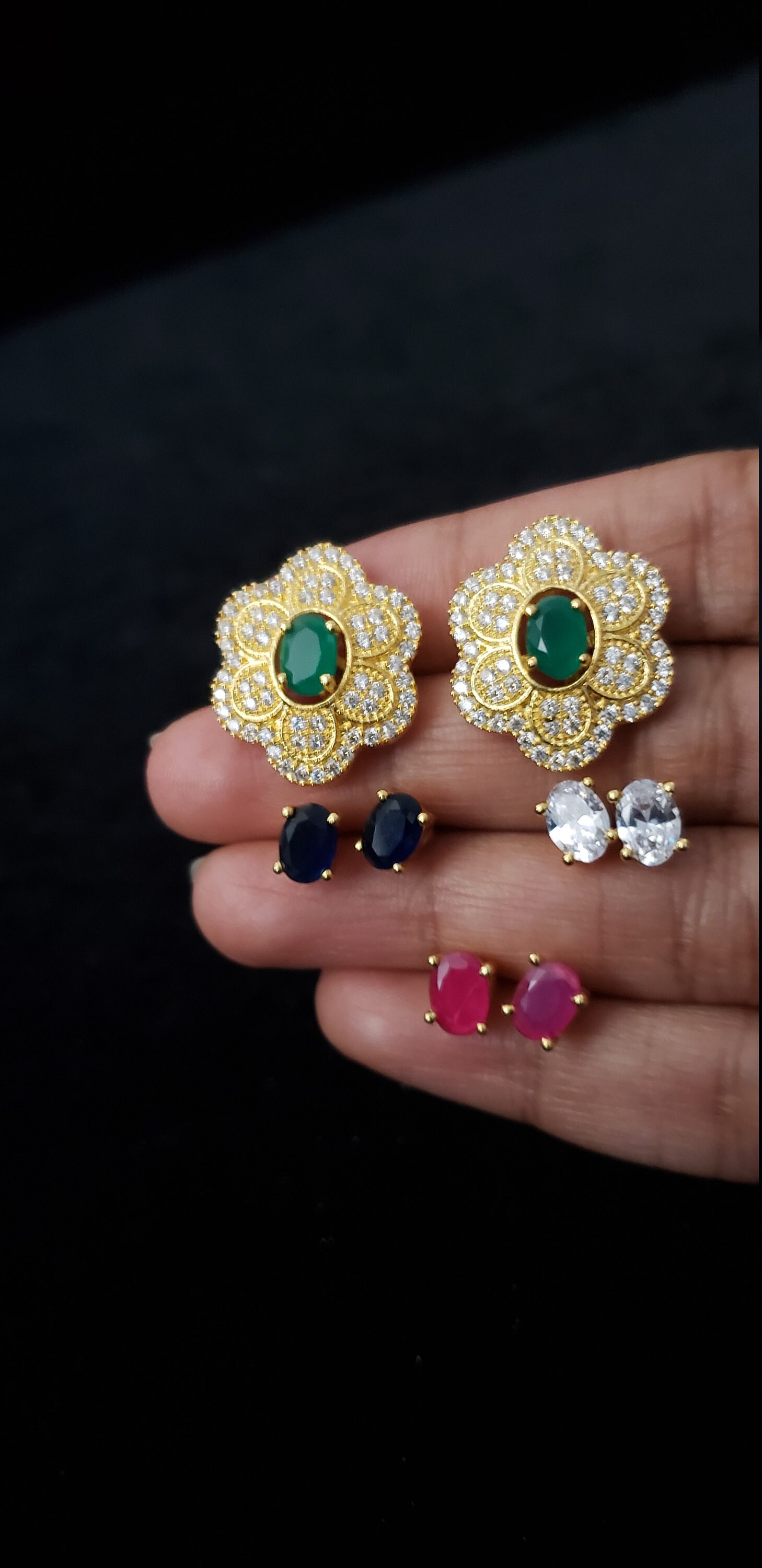 Mix and Match Your Studs With Your Outfits, Changeable Studs ,semi ...