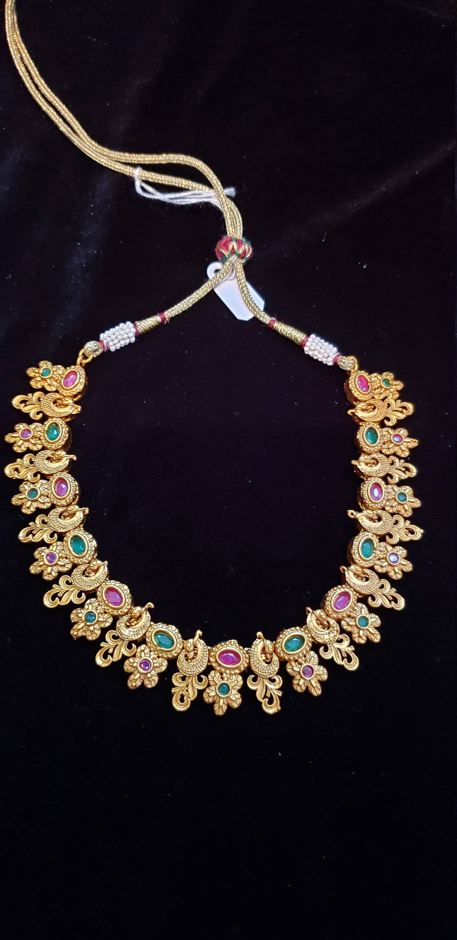 Indian Jewelry, Kempu Jewelry, Fashion Jewelry, Emerald, Brides Jewelry ...