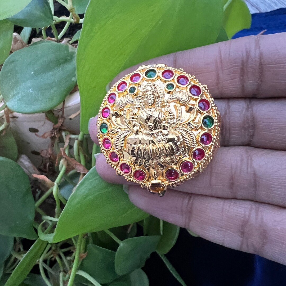 Lakshmi Sindoor Box ,kumkum Box, Sindoor Box, Wedding Gift, Pooja ...