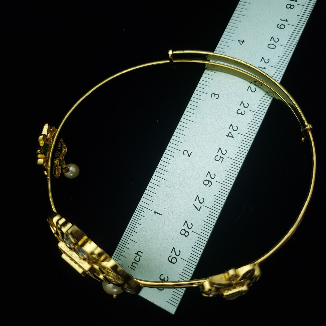 Armlet for Adults Semi precious Emeralds and American | Etsy