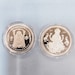 Pure Silver Coins, 10gm Coins Packed in Cards/ Capsule, Gifting Silver ...