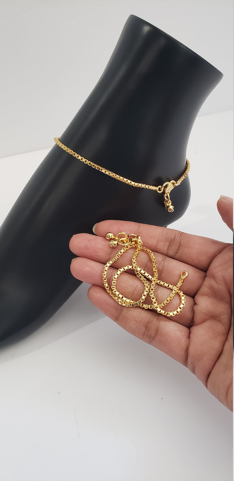 Anklets Simple Payal Indian Traditional Anklets Fashion - Etsy