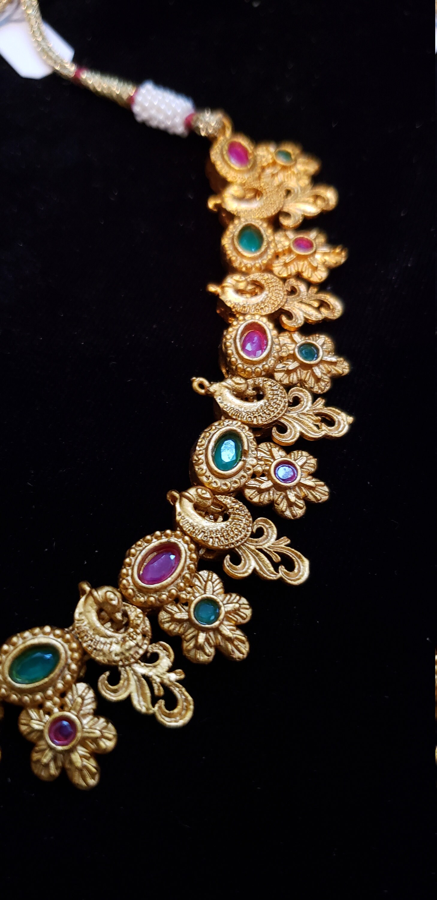 Indian Jewelry, Kempu Jewelry, Fashion Jewelry, Emerald, Brides Jewelry ...