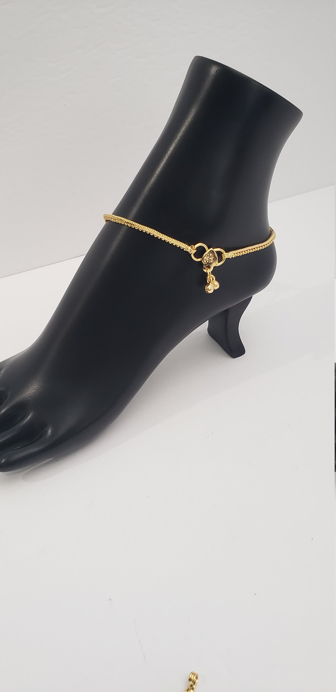 Anklets, Simple Payal Indian Traditional Bridal Jewelry, Fashion ...