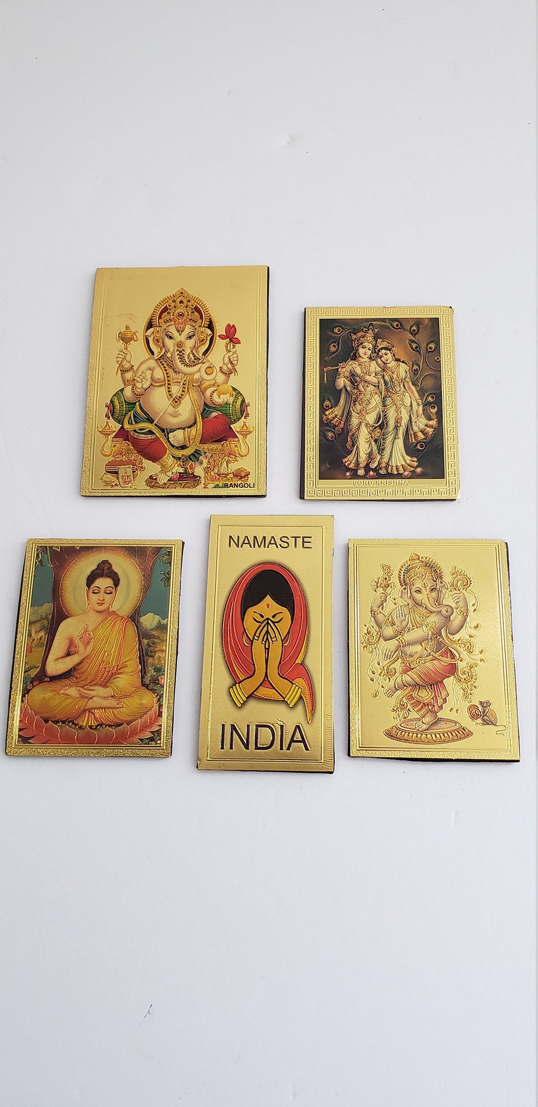 Indian Fridge Magnets, Gods - Indian Concept Self Embossed Fridge ...