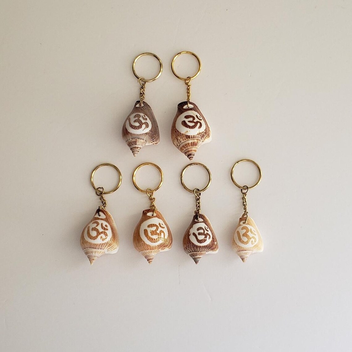 Shell Key Chains, OM Shell Key Chains From India, Beach Accessory ...
