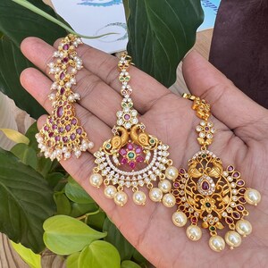 Maang Tikka, Wedding Jewelry, Bollywood, Ethnic, Hair Jewelry, Tikka ...