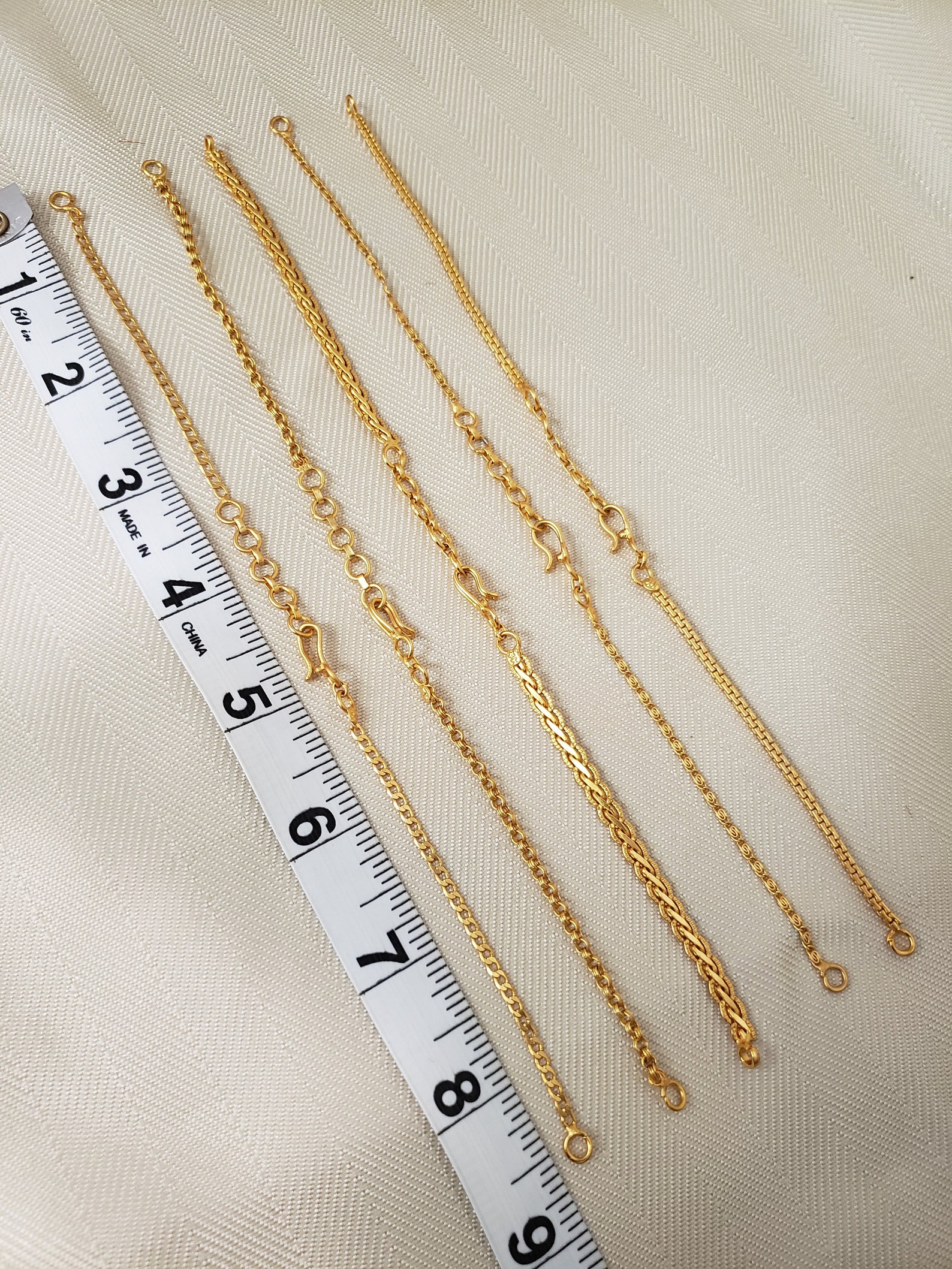 24k Gold Color Covering Extensions or Matt Finish Gold - Etsy