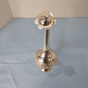 Pure Silver Paneer Butti, Silver Rose Water Sprinkler, Paneer Sambu for ...