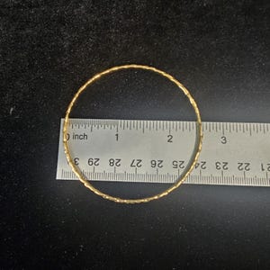 Set of 4 Indian Bangles, 22k Gold Plated Bangles Set, Traditional ...