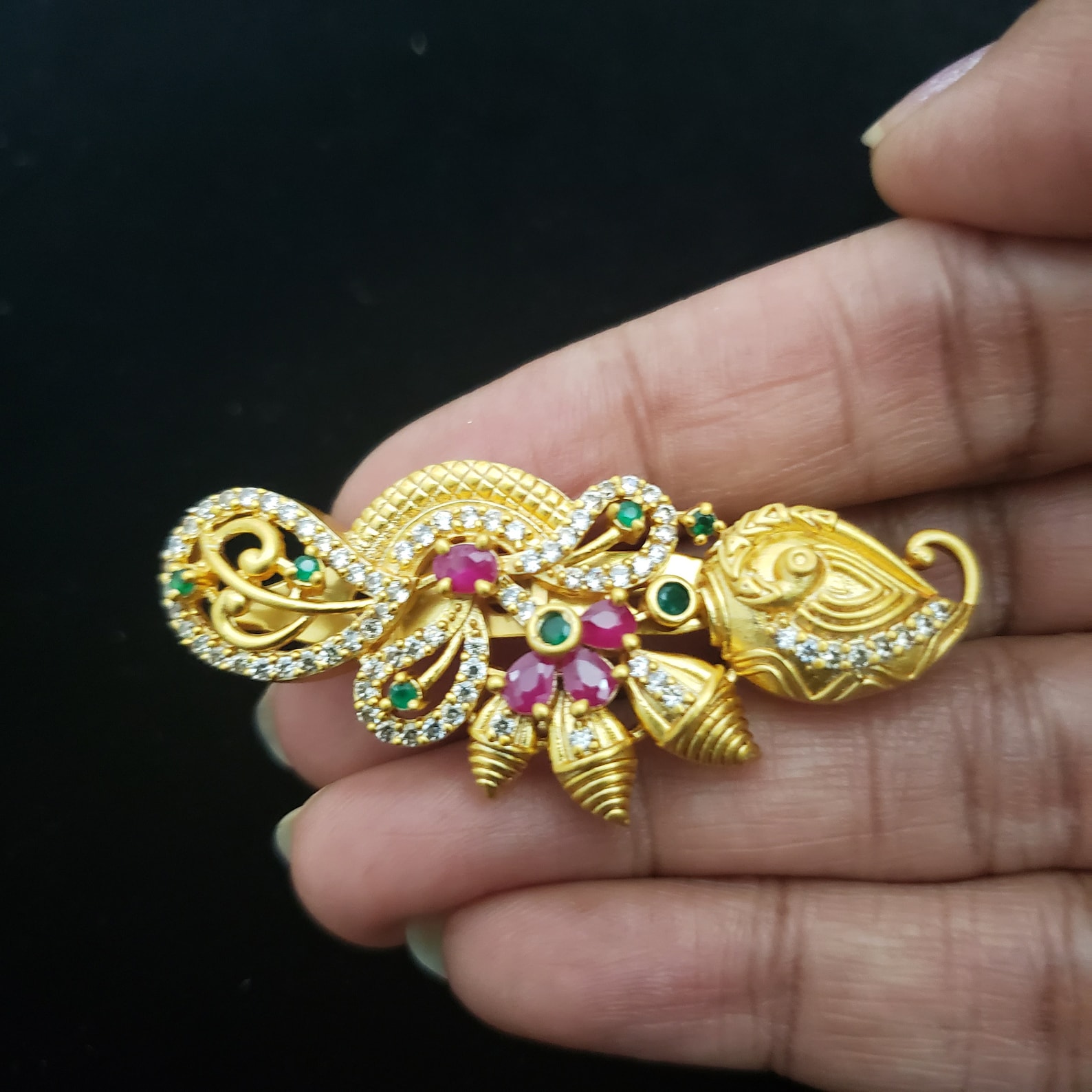 Saree Pins or Flower Brooch Floral Broach wedding Brooch - Etsy