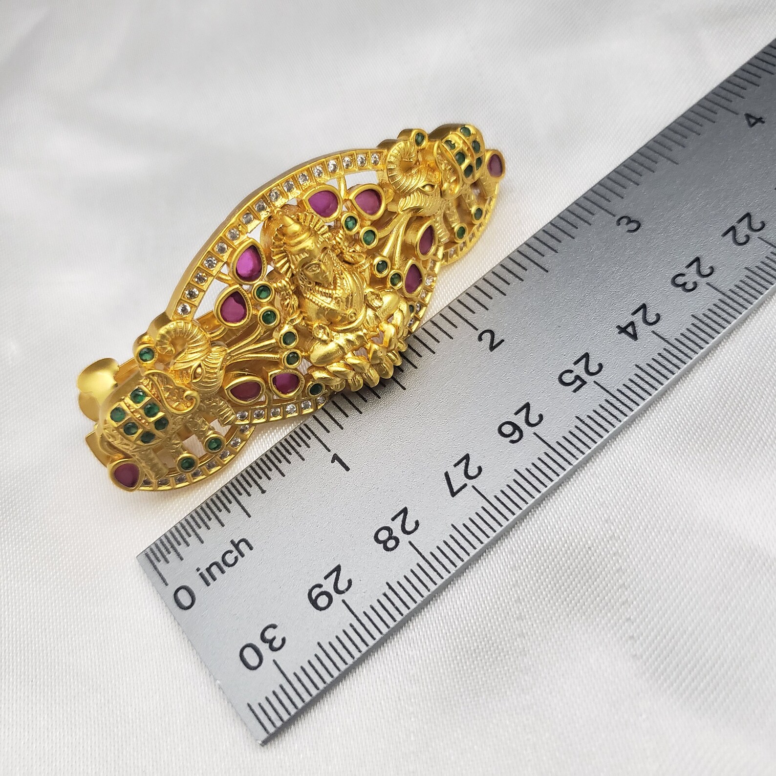 Indian Hair Clipsgold Covering Hair Clip Wedding | Etsy