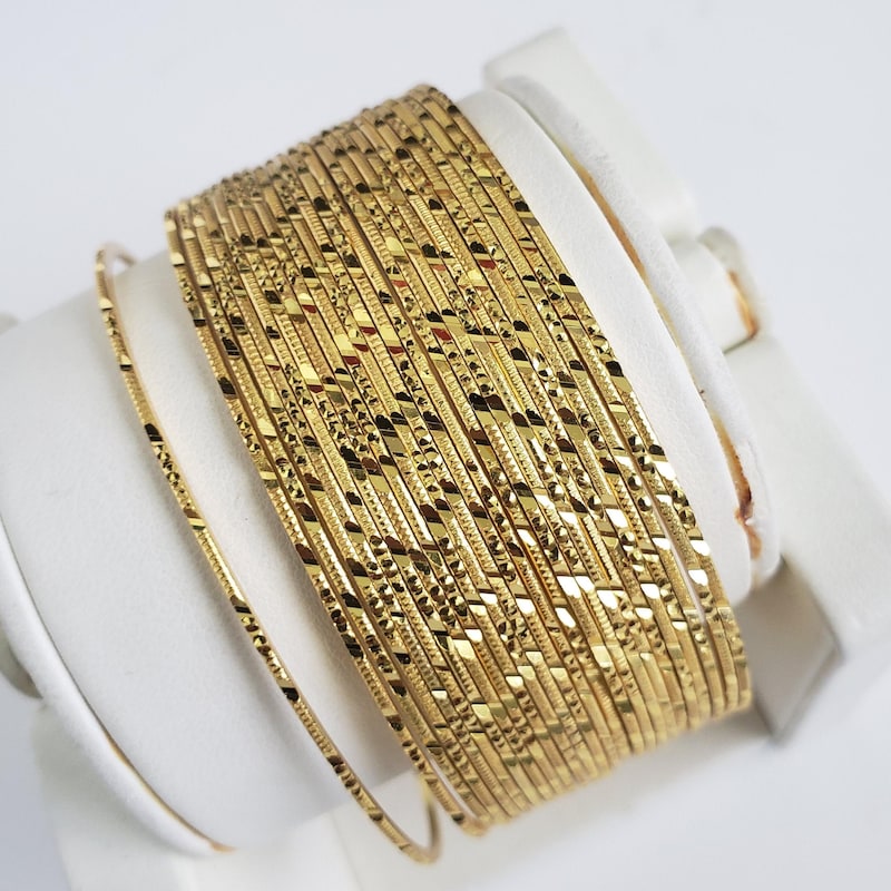 Gold Kada 22 Karat - Etsy