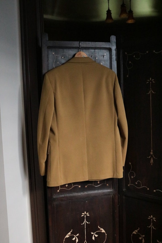 1970’s Golden Bear Yellow Double Knit Golf Blazer Jac… - Gem