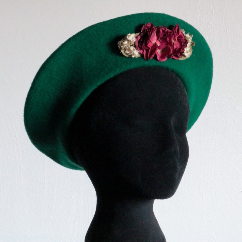 Embellished Beret - Etsy