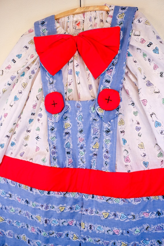 Vintage Clown Suit - Hula Hoop Waist Band 80’s Paste… - Gem