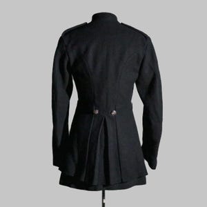 Vintage WWII British National Fire Service (NFS) Wool Peacoat – 1940s ...