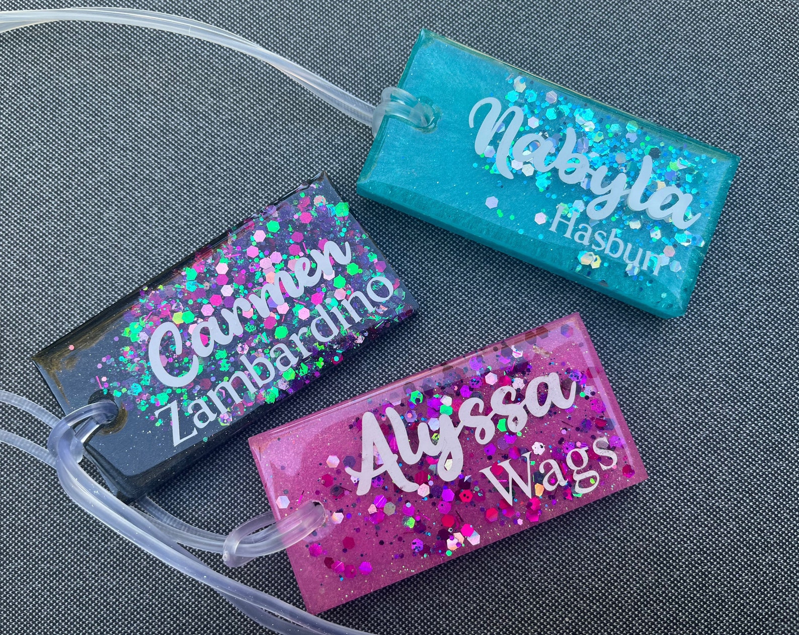 Resin Luggage Tags - Etsy