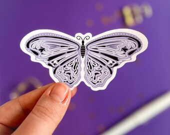 Papillon Lifeline Window Decal Sticker J525 - Etsy