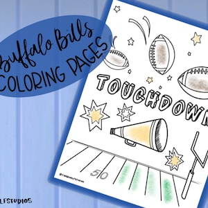 Bills Coloring Pages - Digital Download -party - Kids Activities ...