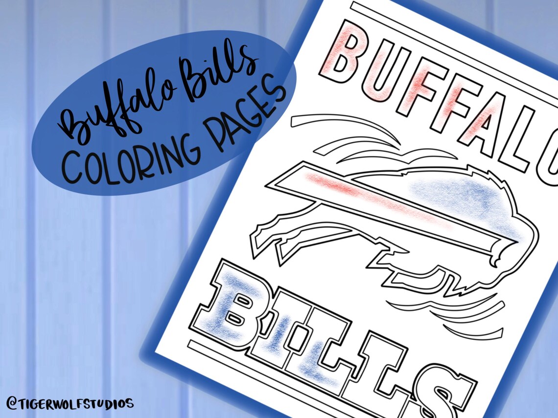 Bills Coloring Pages - Digital Download -party - Kids Activities ...