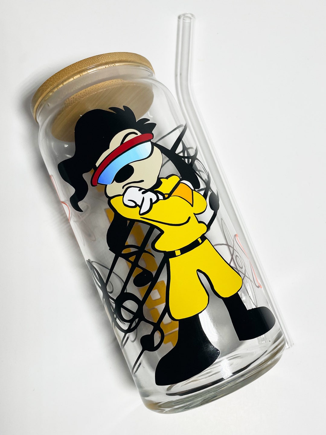 Max Goof Powerline/20oz Libbey Glass Can Cup/ Lid SOLD Separately ...